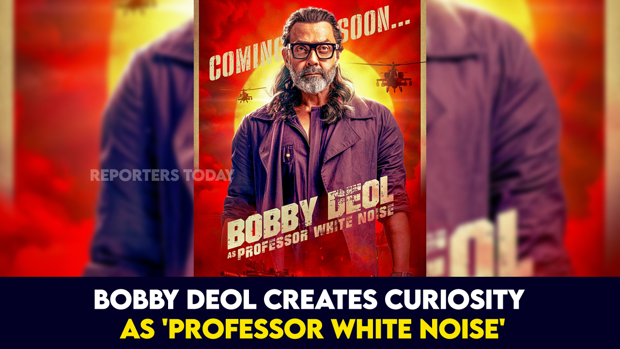 Bobby Deol creates curiosity among fans as 'Professor White Noise ...