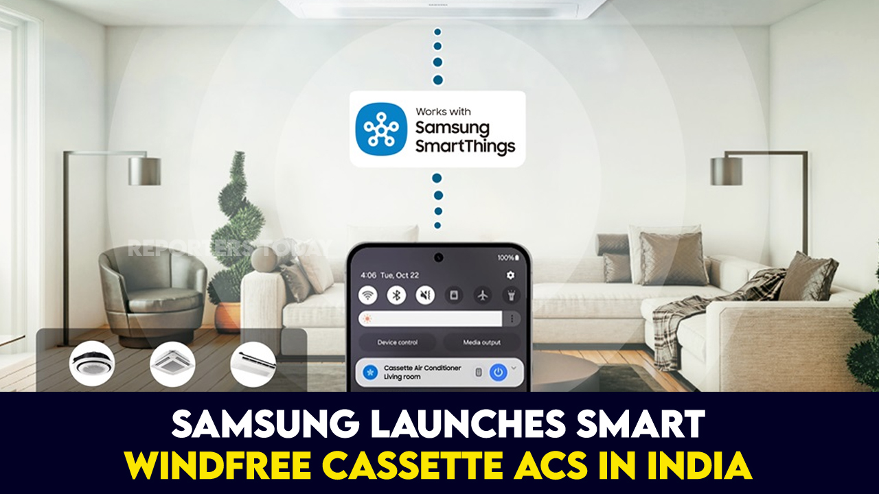 Samsung launches smart WindFree cassette ACs in India - Reporters Today ...