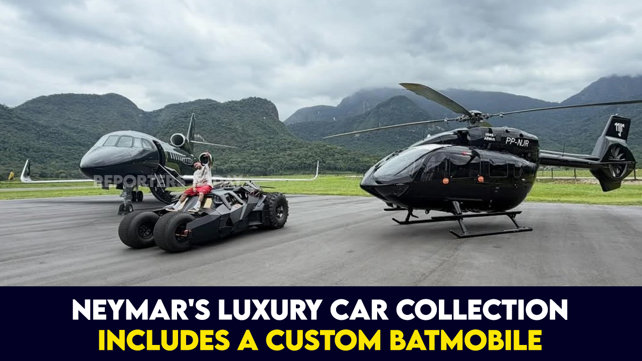 Neymar's luxury car collection includes a custom Batmobile - Reporters ...